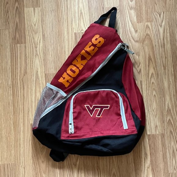 Bags | Virginia Tech Va Tech Hockies Sideswipe Sling Backpack | Poshmark